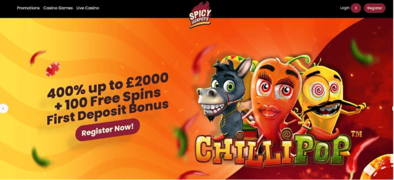 Spicy Jackpots Casino : Bonus offerts & divertissement pimenté sur le ...