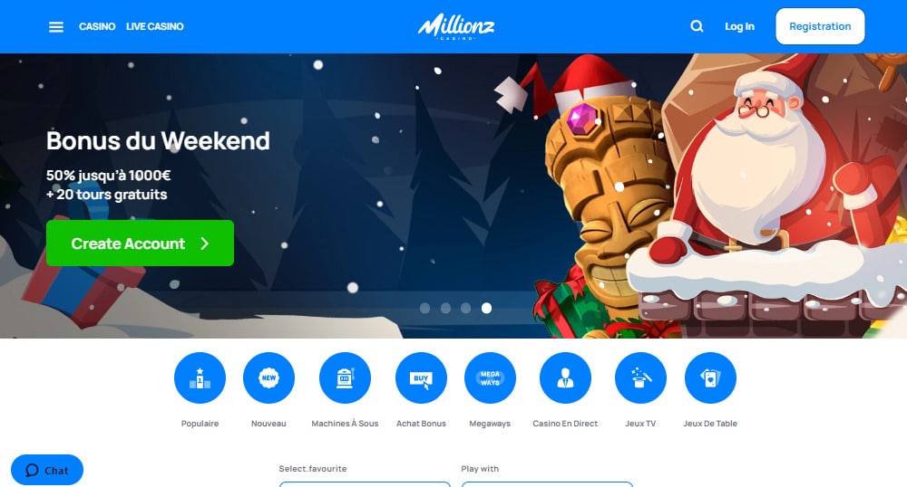 Millionz Casino Avis | Notre Test Complet | 500 € de BONUS